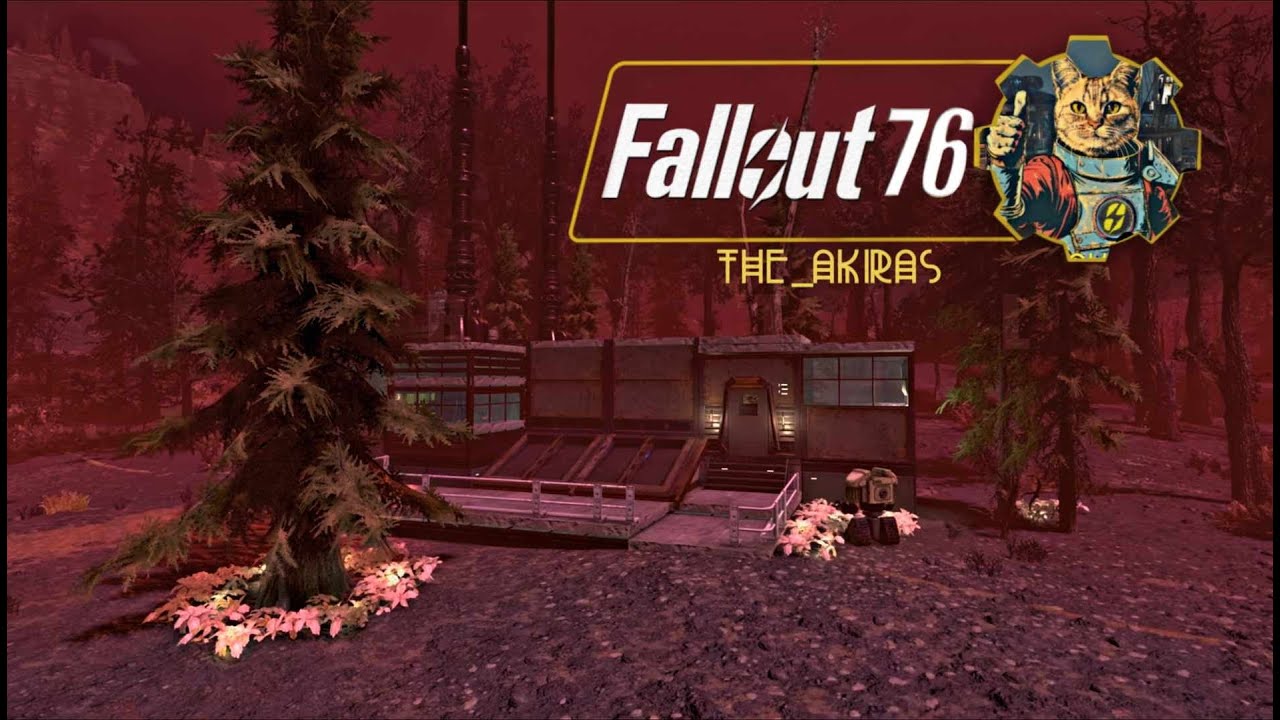 Fallout 76 Camp Build : Enclave Rhineland Testing Lab. - YouTube