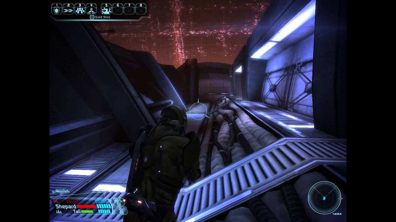Mass Effect Combat Gameplay PC - YouTube