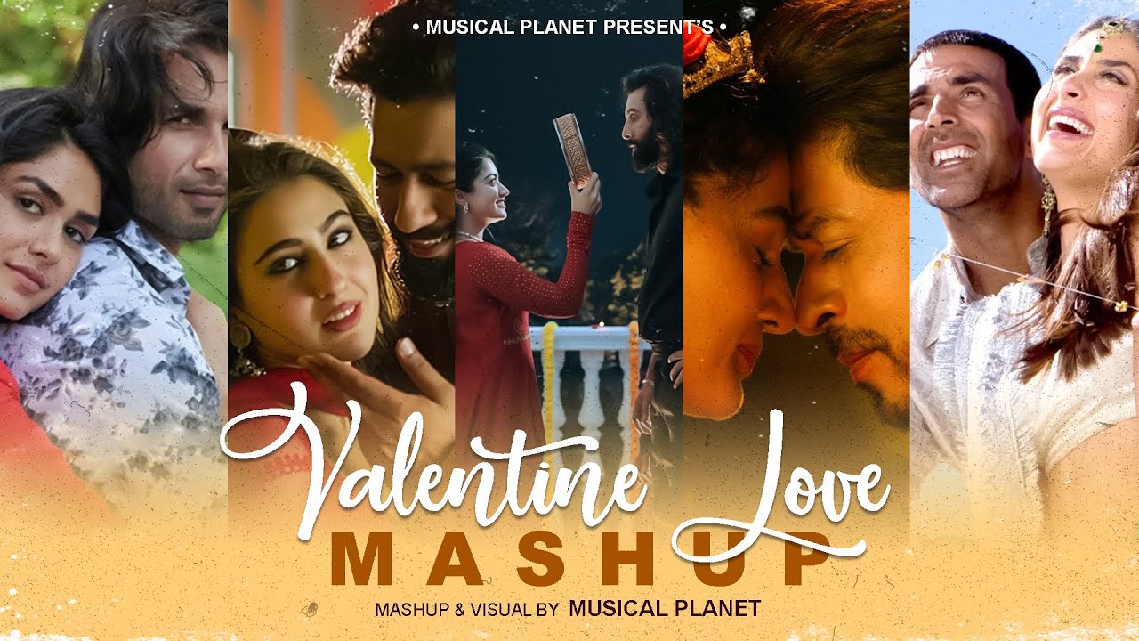 Valentine Mashup 2024 | Nonstop - Jukebox | Musical Planet | Love ...