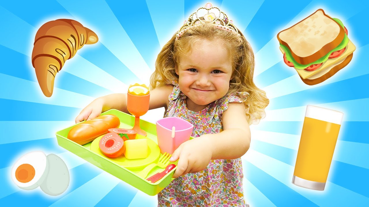 Video für Kinder aus Sevcans Mama Vlog. Derin macht für Mama Frühstück ...