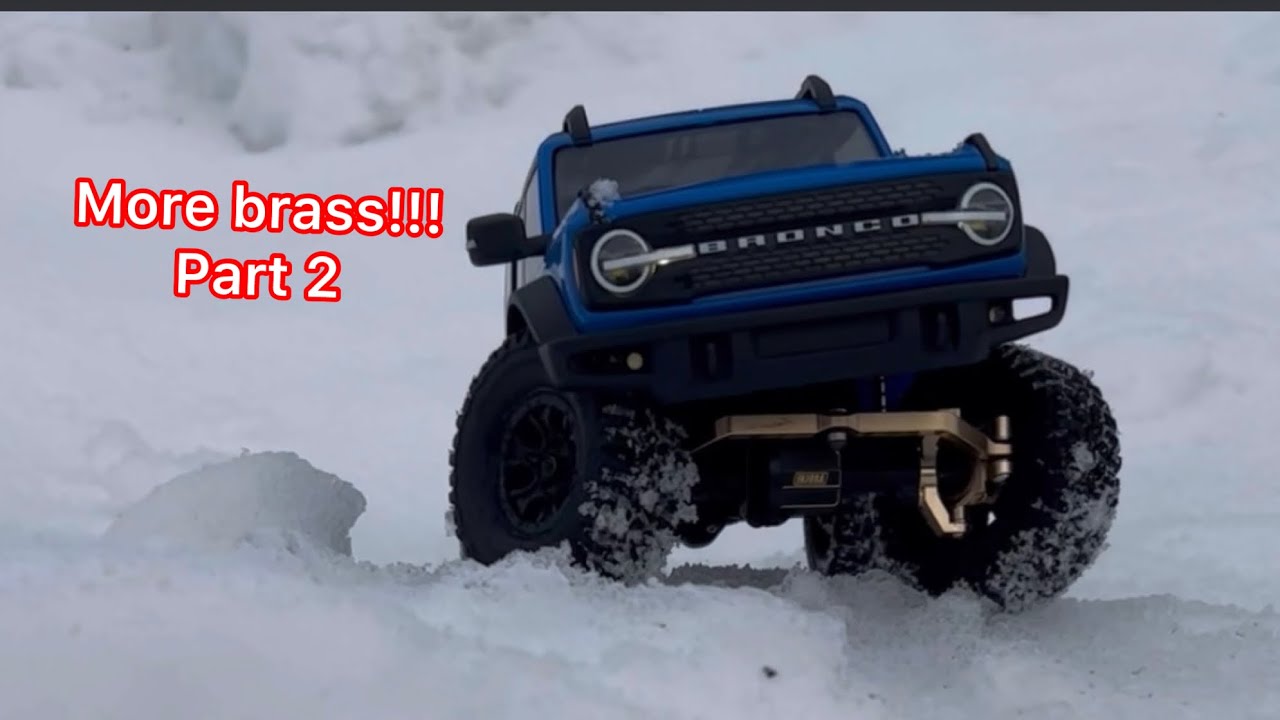 Trx4m build part 2 Adding more brass #trx4m - YouTube