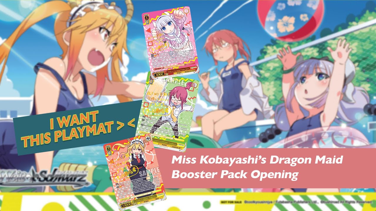 These cards look so cute!!! | Miss Kobayashi’s Dragon Maid Weiss ...