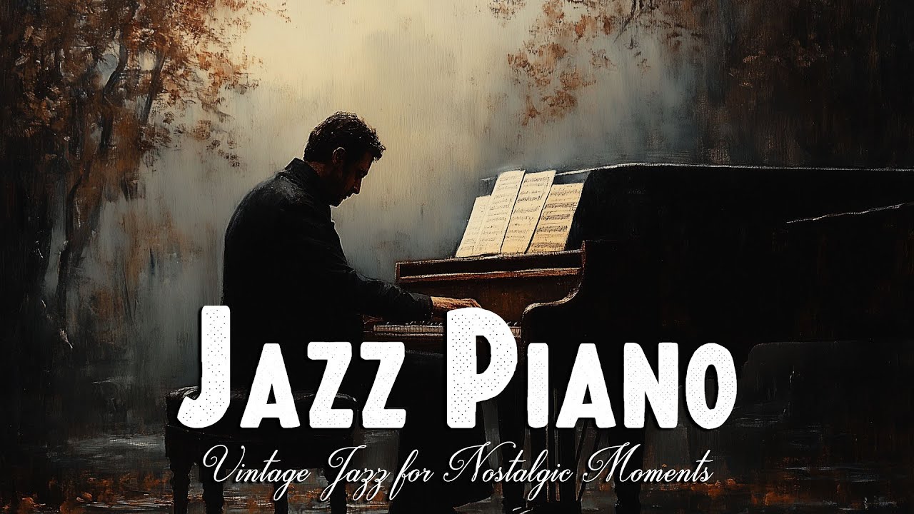 Timeless Elegance of Classic Jazz Piano 🎹 Vintage Jazz for Nostalgic ...