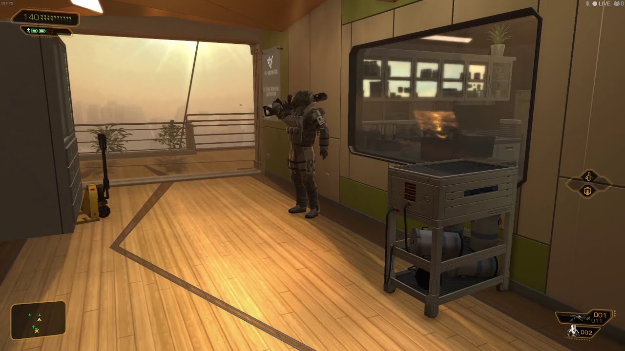 Deus Ex Human revolution Hack trick - YouTube