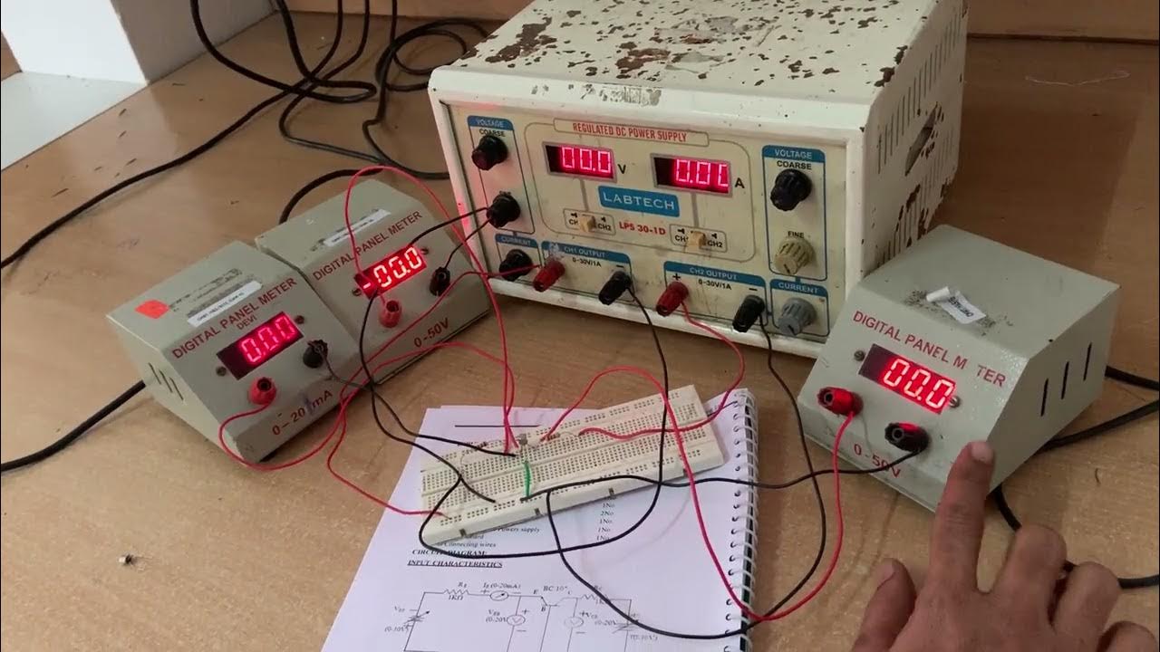 Common Base Configuration lab experiment - YouTube