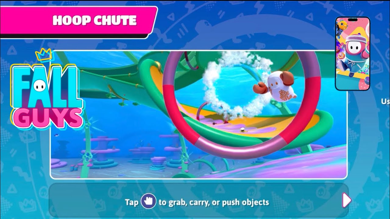 Fall Guys Mobile: Hoop Chute - YouTube
