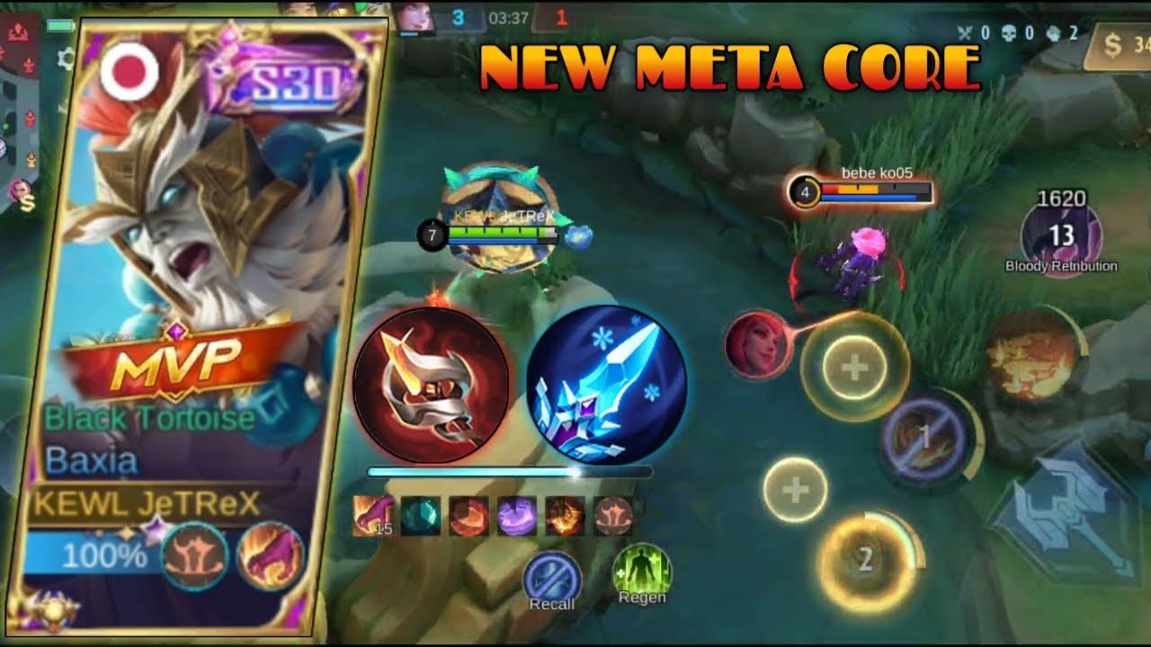 BUFF BAXIA IS THE NEW META CORE ON JUNGLE | BEST EMBLEM SET & BUILD FOR BAXIA ON 2023 | MLBB🦖 ...