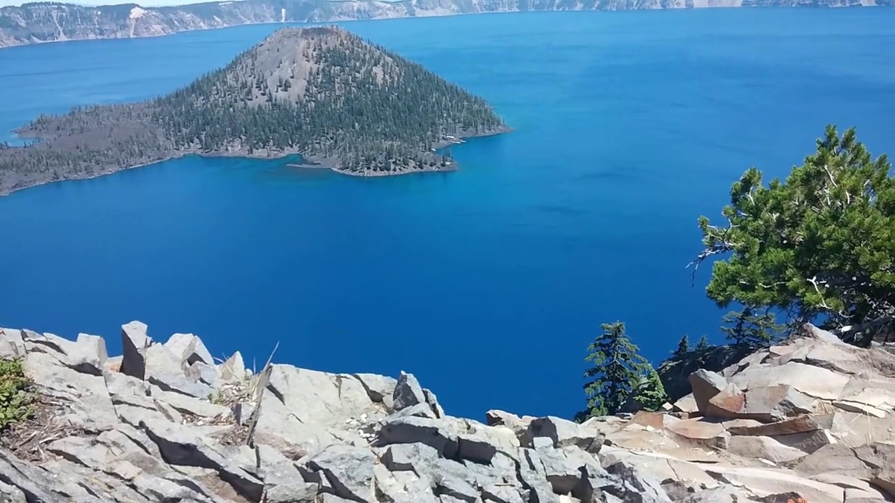 CRATER LAKE OREGON THE DEEPEST LAKE IN UNITED STATE, ANG NAPAKAGANDANG ...