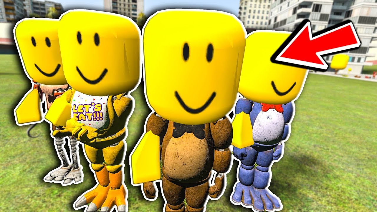 I Turned FNAF Help Wanted Into A Bunch Of Noobs! - Garry's Mod Gameplay ...