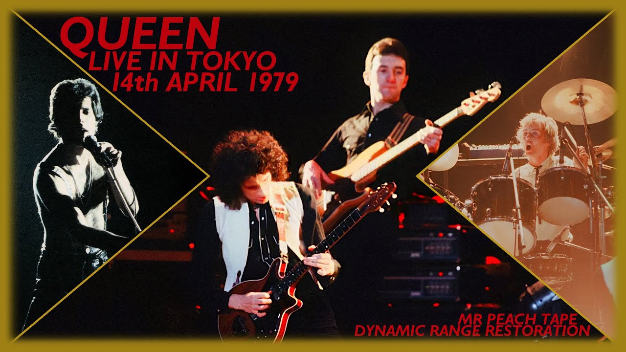 Queen - Tokyo - 14th April 1979 - Mr Peach Source Restoration - YouTube