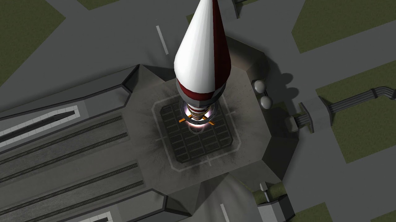 LOC Precision EZI-65 Model rocket, in KSP - YouTube