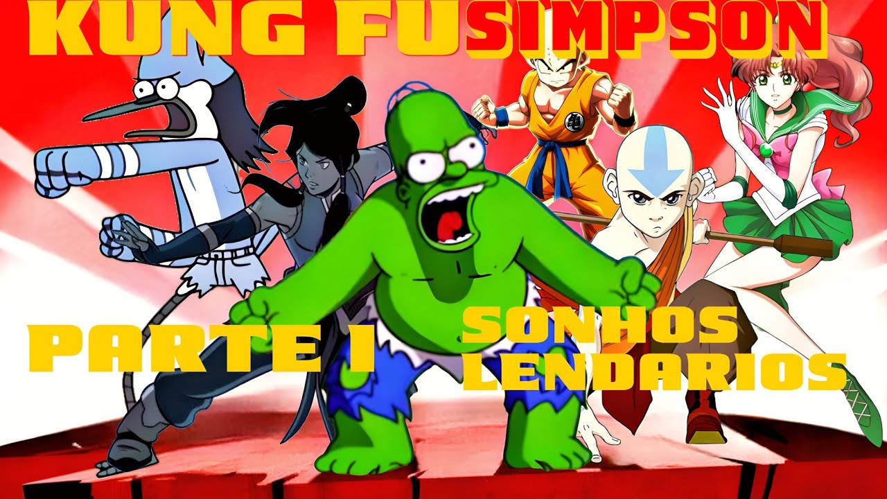 Kung Fu Simpson Parte 1 Sonhos Lendários - YouTube