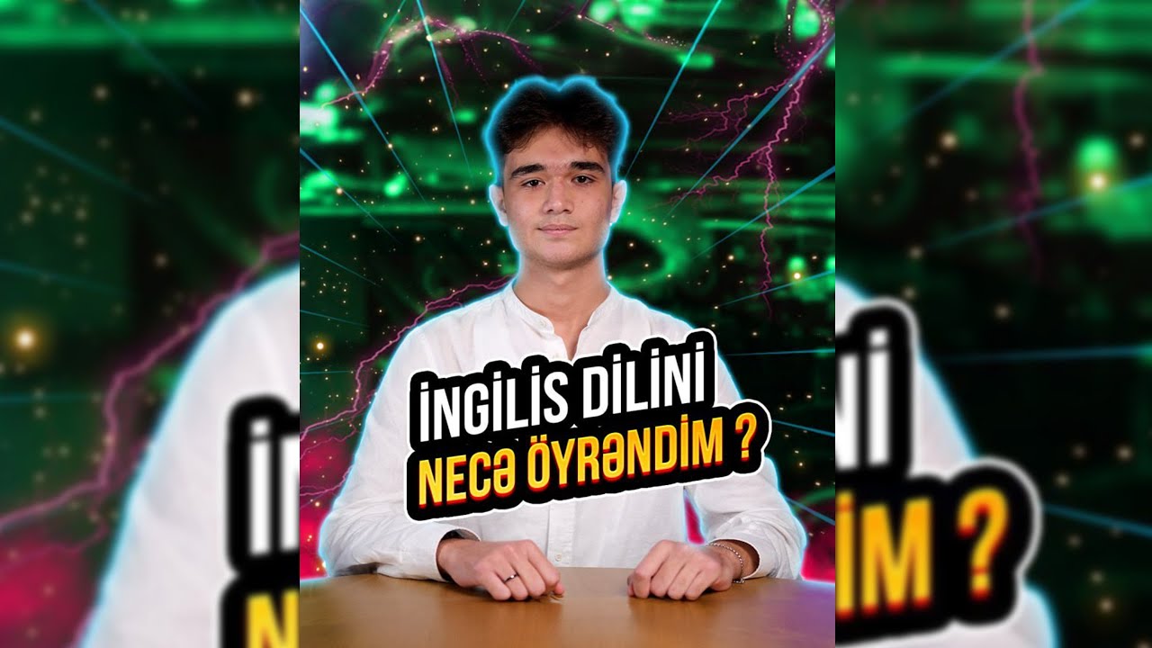 İngilis dilini necə öyrəndim? - YouTube