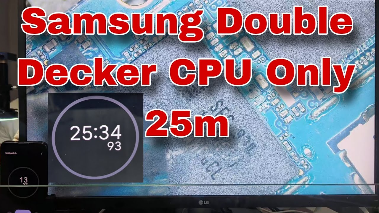 Samsung Double Decker CPU Full Video - YouTube