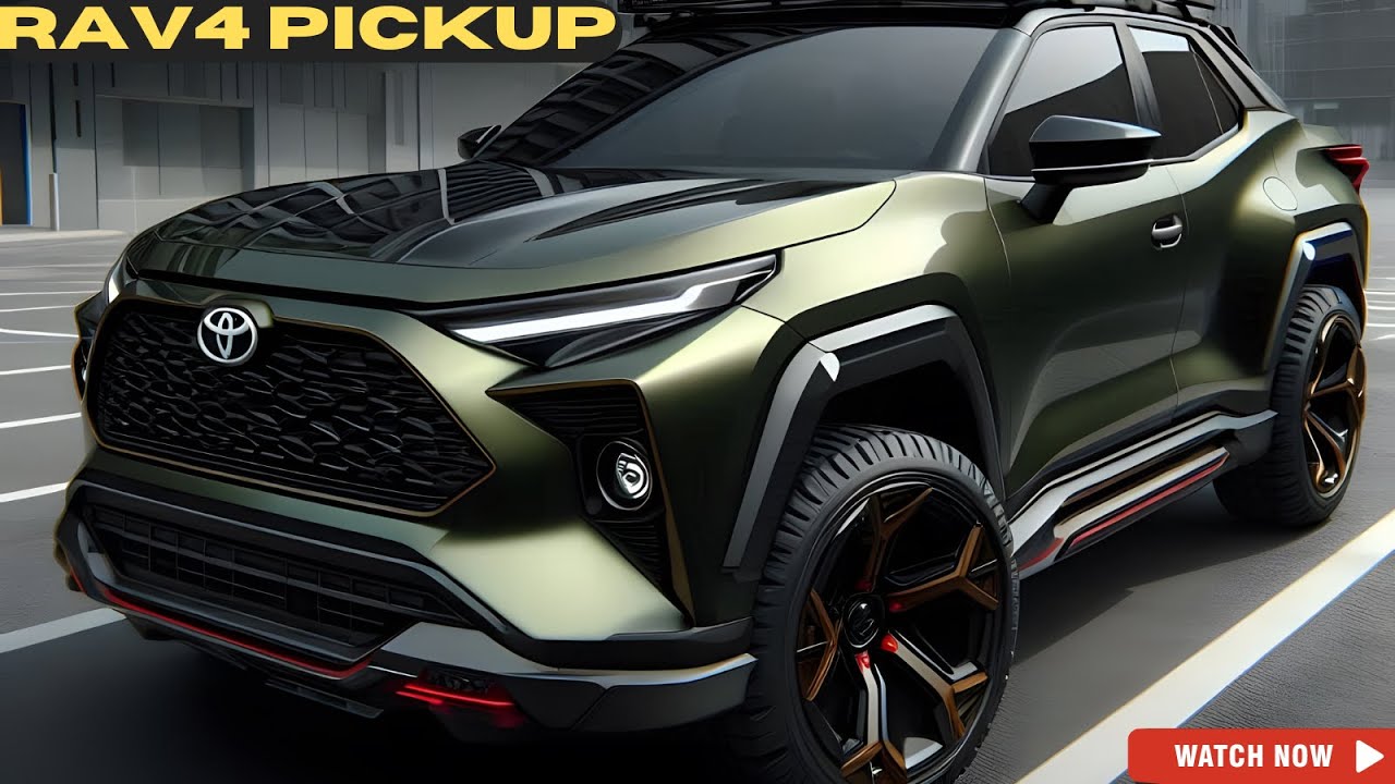 NEW 2025 Toyota RAV4 Pickup Is Here - First Look With Shocking Details ...