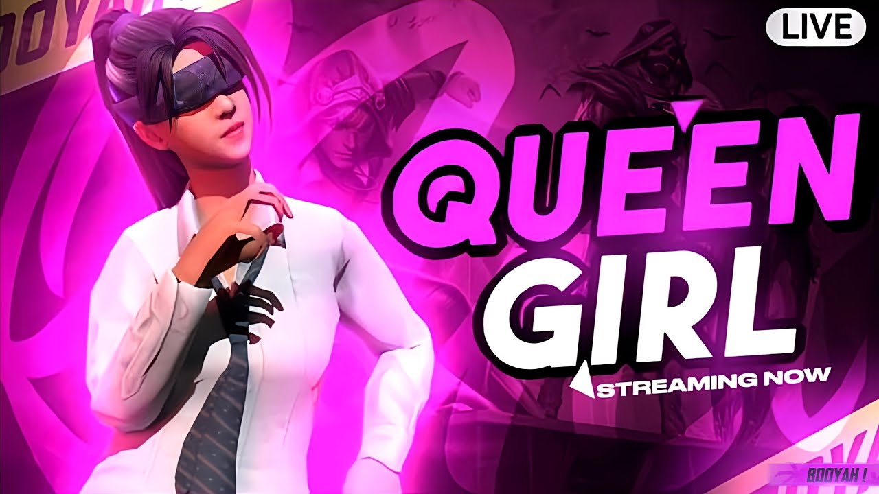 QUEEN GIRL LIVE RANK PUSH🚀 ️‍🔥| FREE FIRE LIVE WITH QUEEN GIRL ️‍🔥 ...