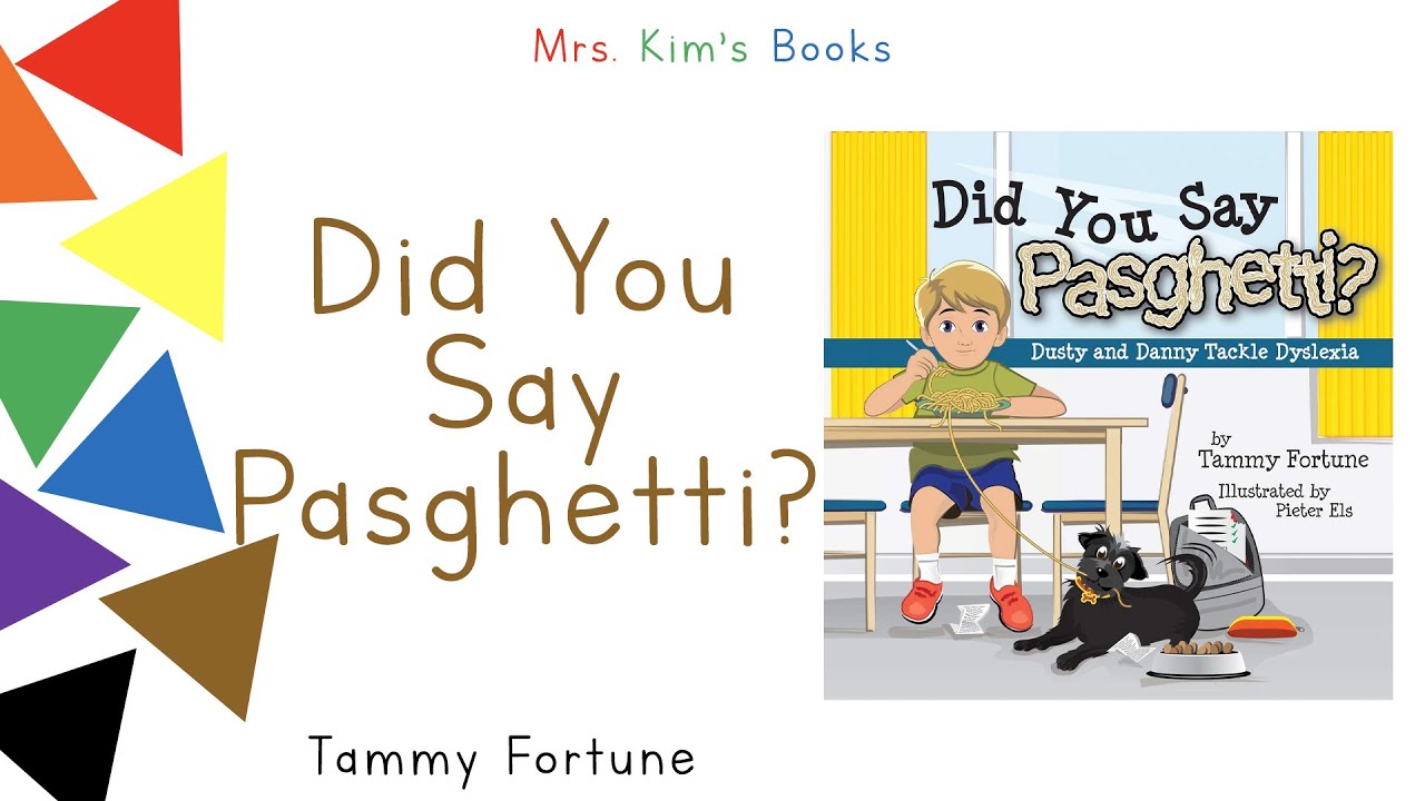 Mrs. Kim Reads Did You Say Pasghetti? (READ-ALOUD) - YouTube