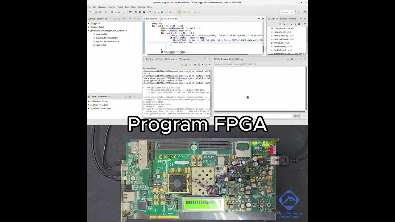 [FPGA Prototype] DDR3 Controller on Xilinx Ultrascale Kintex7 - YouTube