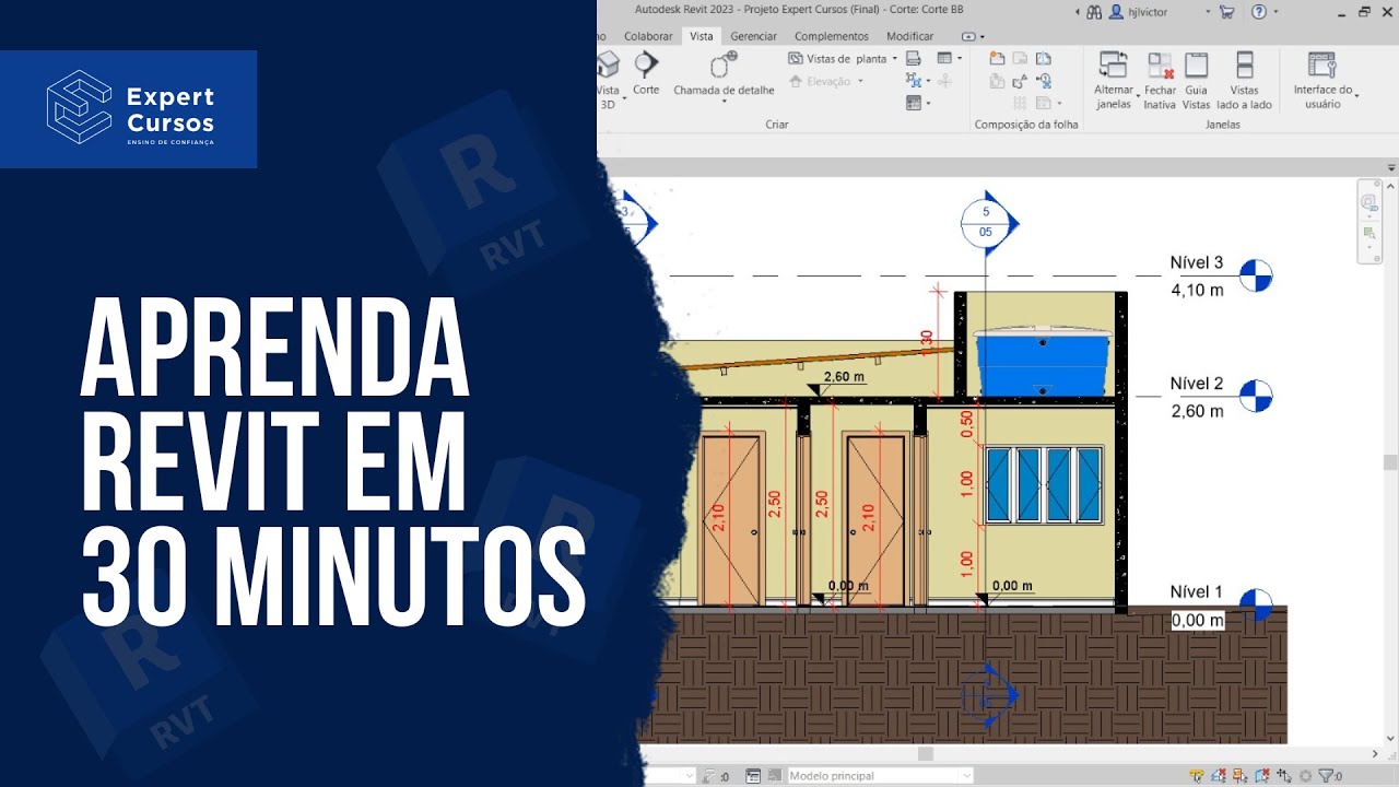 Aprenda Revit em 30 minutos | Aula Básica - YouTube