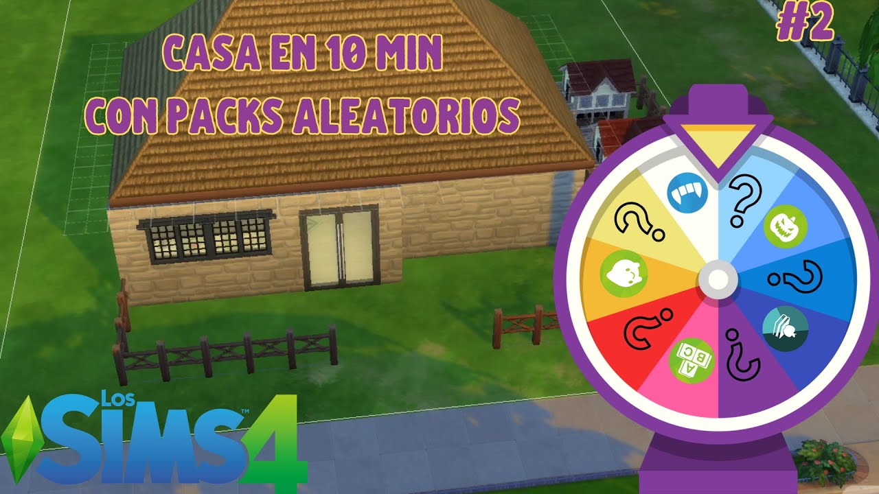 ! HACIENDO UNA CASA EN MENOS DE 10 MIN CON PACKS ALEATORIOS ! | Los ...