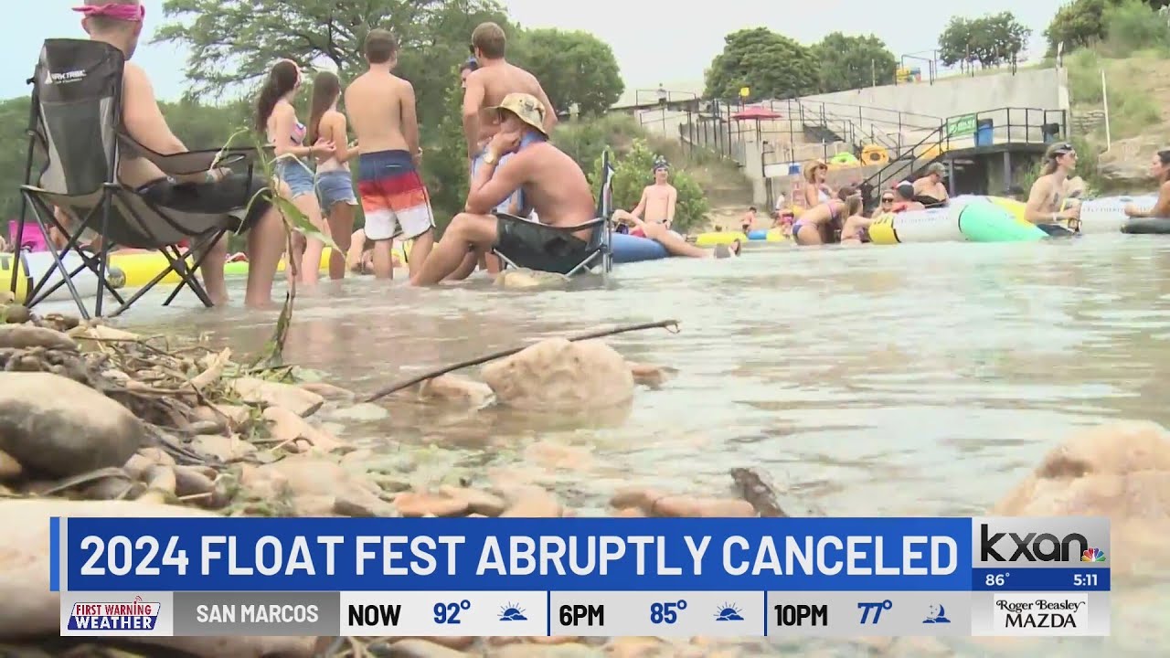 2024 Float Fest abruptly canceled in Austin days before concert - YouTube