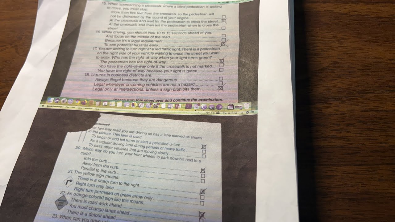 DMV WRITTEN TEST CALIFORNIA 2023 ACTUAL EXAM - Tips and Tricks ...