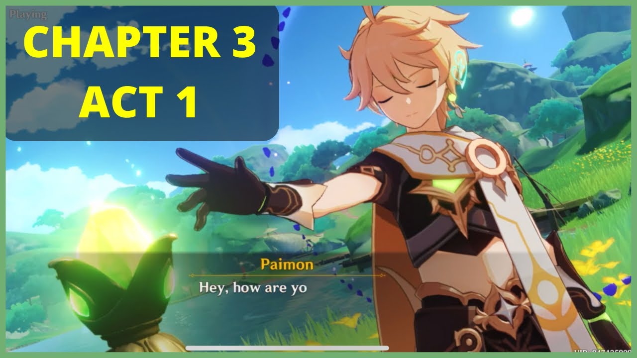 Sumeru Archon Quest Chapter 3: Act 1 | Genshin Impact 3.0 - YouTube