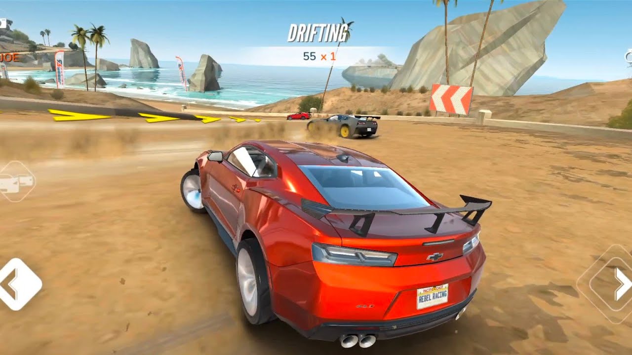 Chevrolet Camaro ZL1 1LE in Rebel Racing game play ️ - YouTube