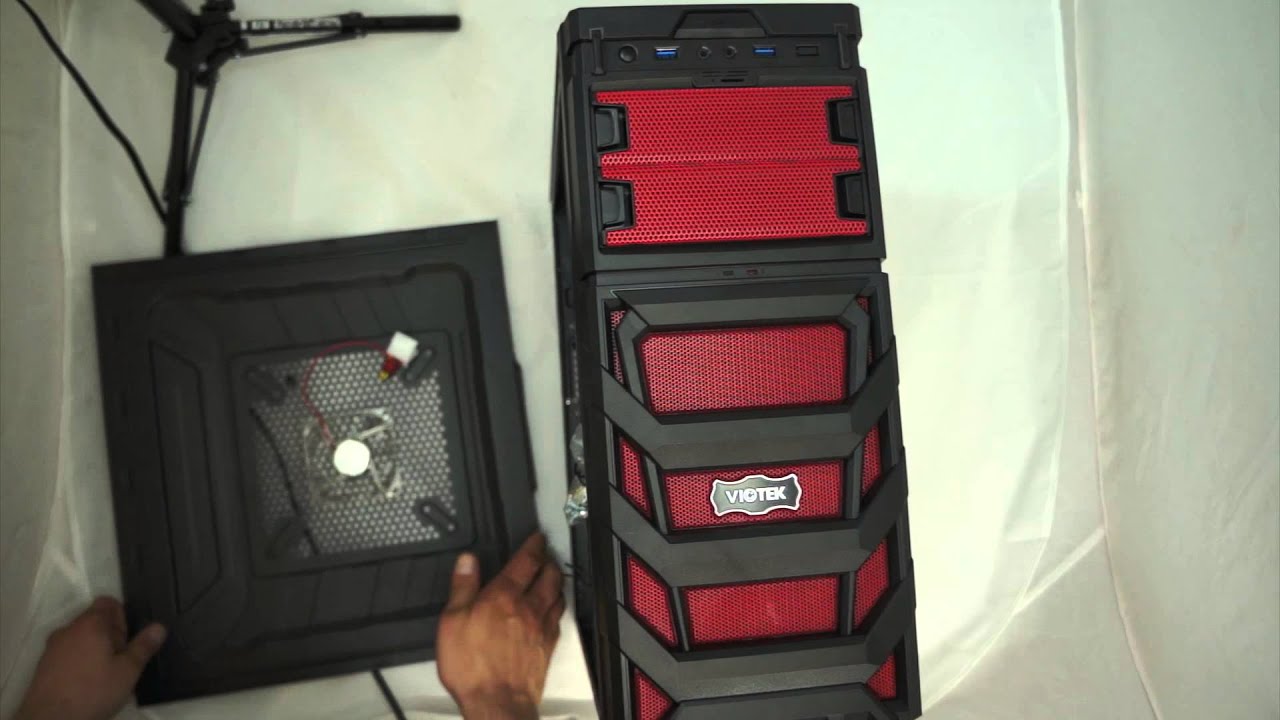 Product Review: Viotek VT-365 ATX Computer Case (CAS-VTK-365) - YouTube
