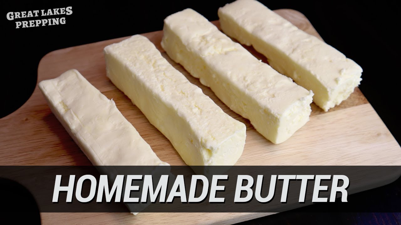 3 Ways to Make Real Butter at Home (plus my method for storing ...