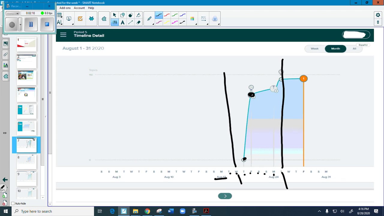 How to check how many Aleks Topics you have completed each week. - YouTube
