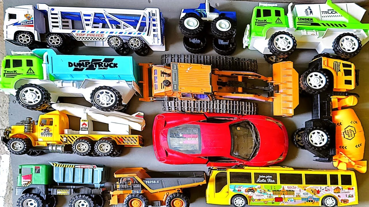 Mobil Pasir Besar, Truk Molen Besar, Lamborghini, Bulldozer, Truk ...