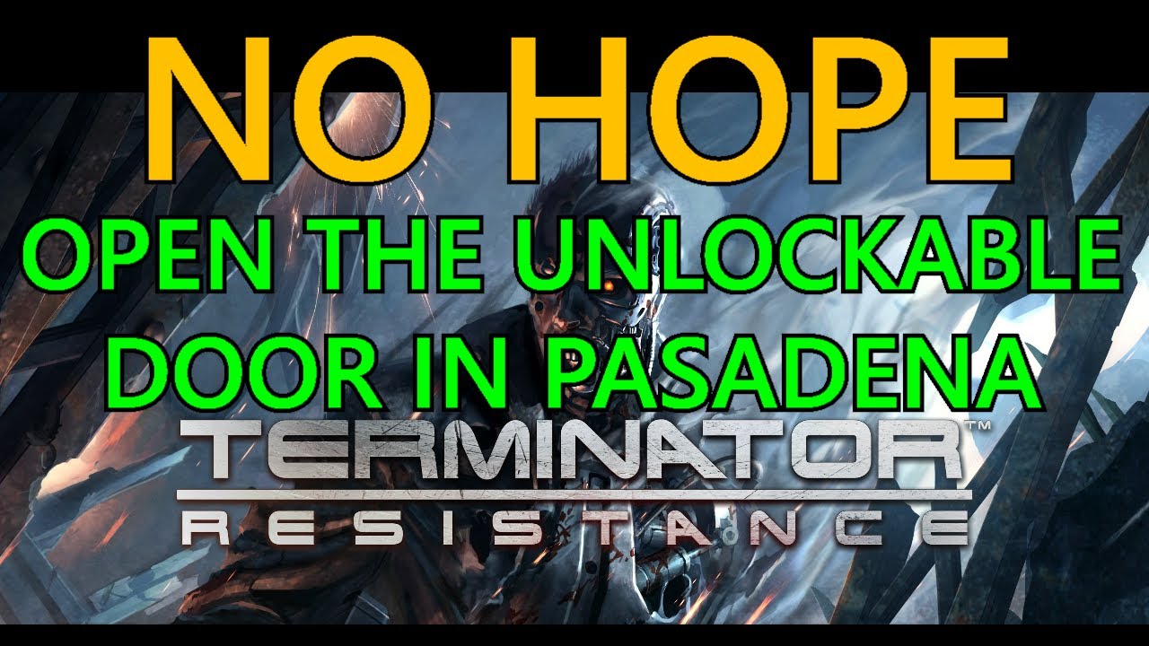 No Hope | Unlock The Unlockable Door | Terminator Salvation - YouTube