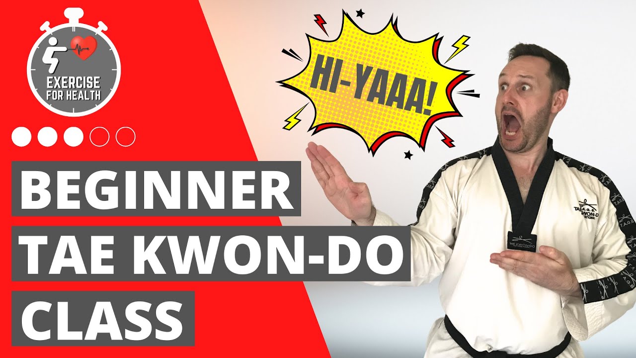 Tae Kwon-Do - introductory lesson for seniors and beginners - YouTube