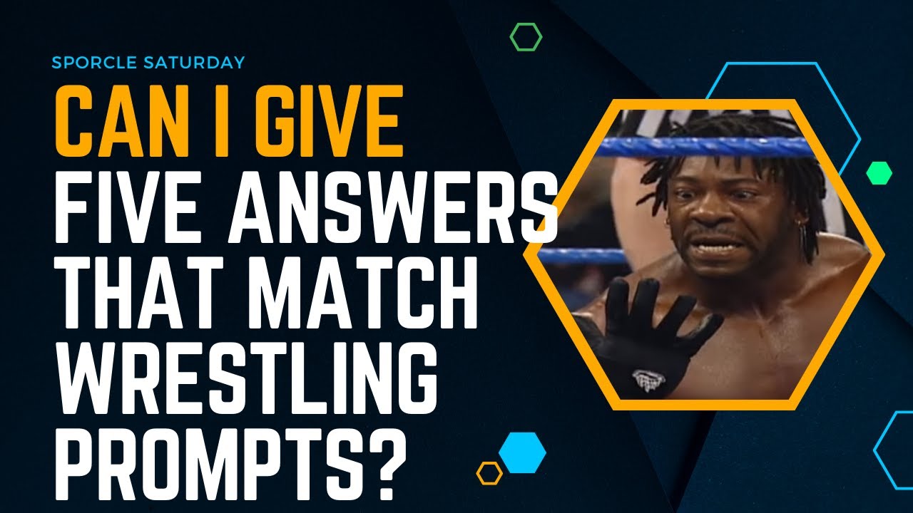 Can I "Give Five" responses to a series of wrestling-related questions ...