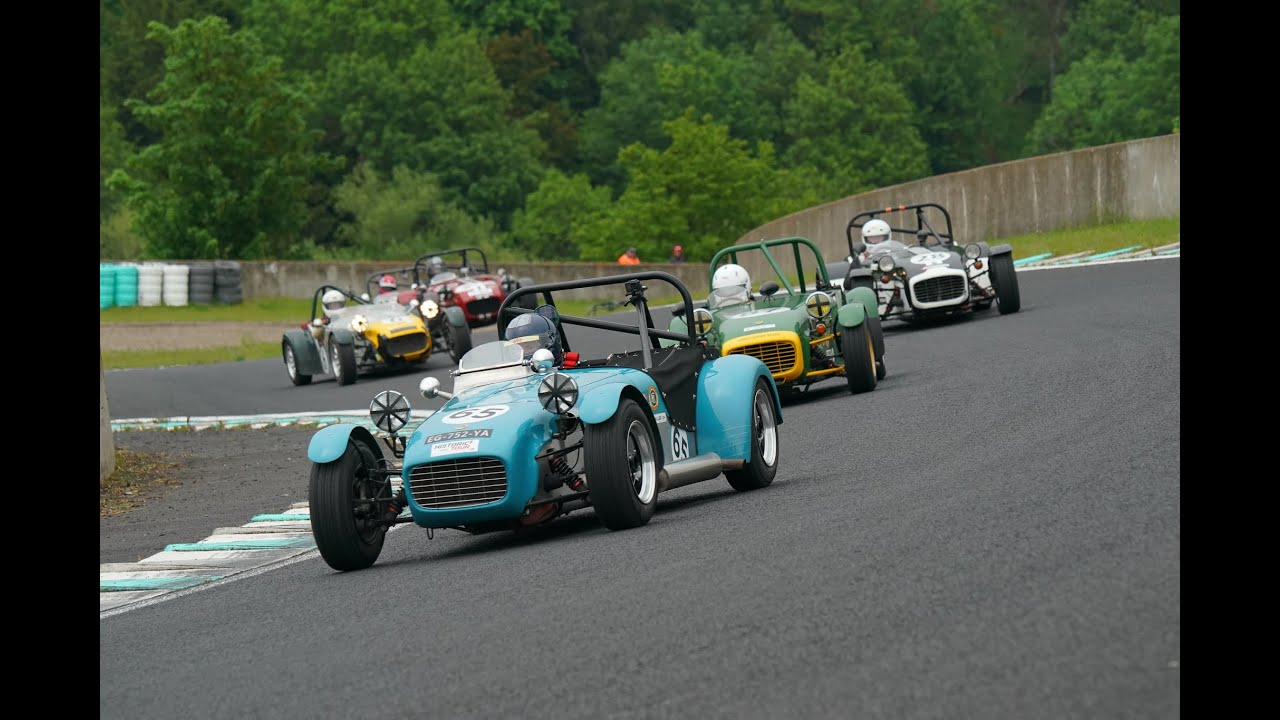 Historic Tour Charade 2024 - Trophée Lotus - course 2 Lotus Seven 65 ...