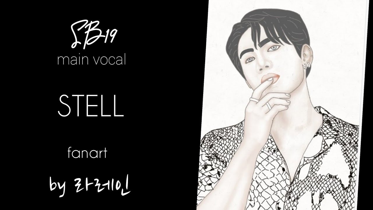 #SB19 #fanart #digitaldrawing How to draw SB19's Stell - YouTube