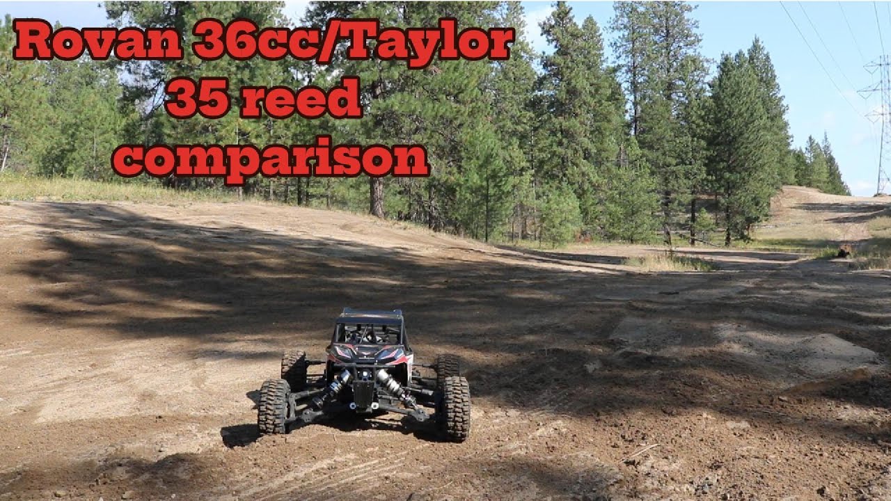 Rovan 36/Taylor 35 reed comparison - YouTube