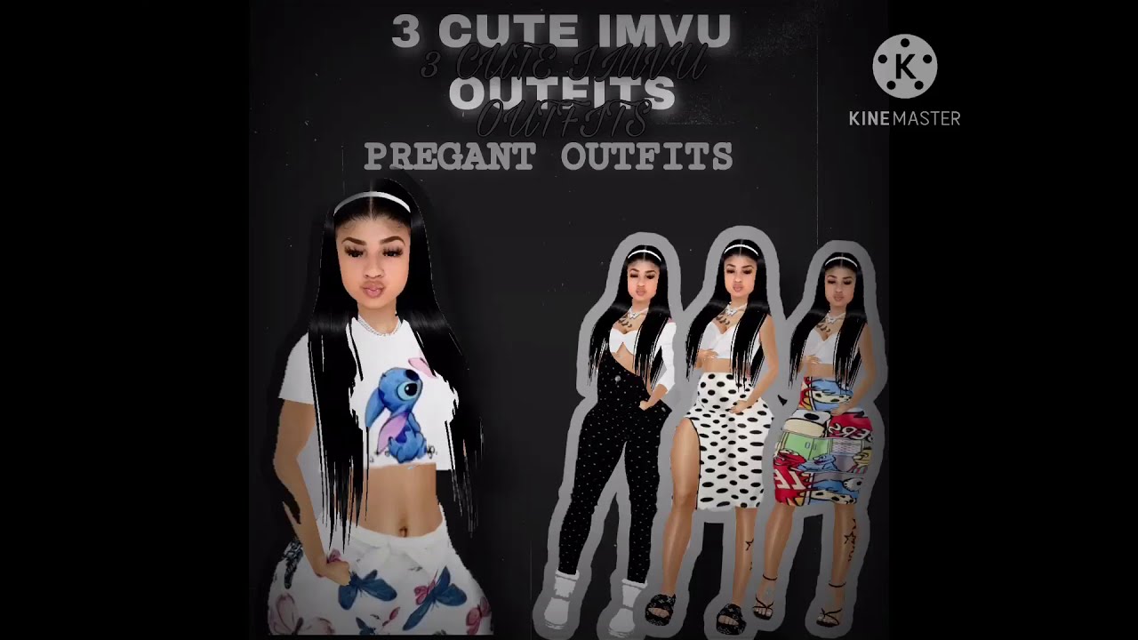 3 Cute Pregnancy Outfits 😻 #imvu #cute - YouTube