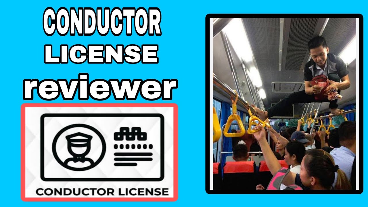 Conductor's License exam reviewer - YouTube