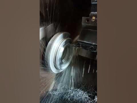 G74 face groove in cnc - YouTube