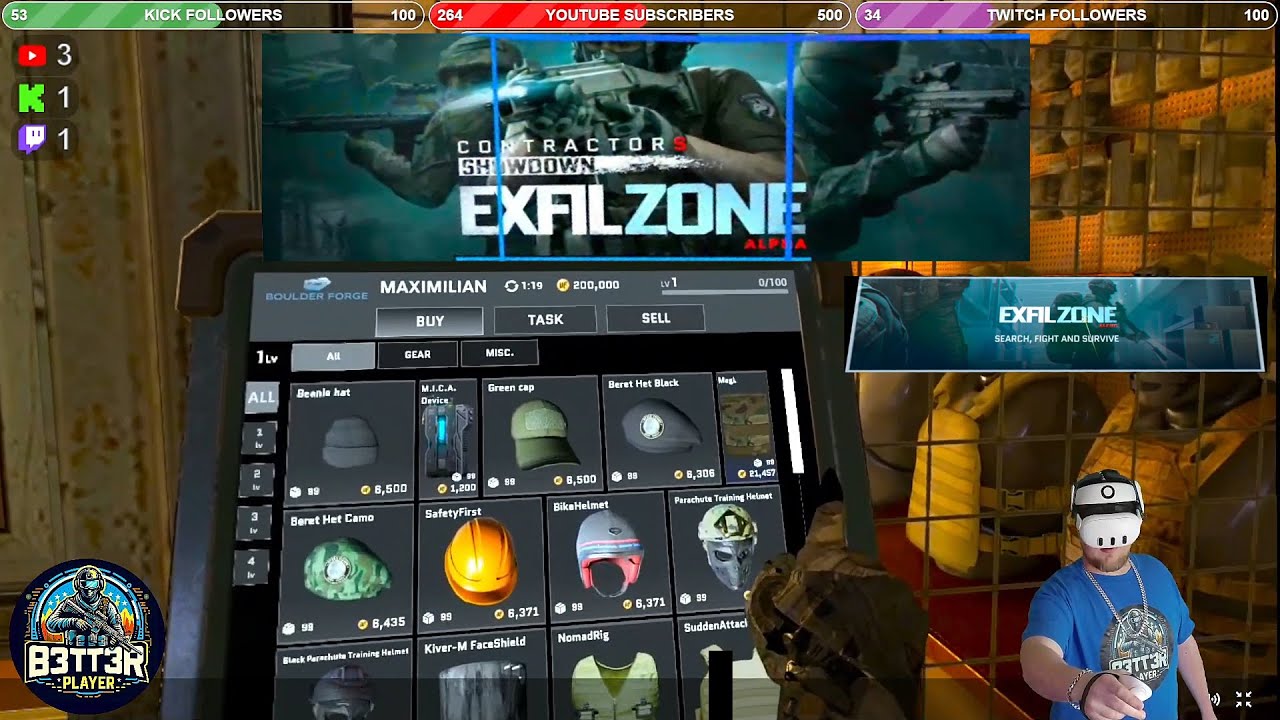 🔴 New ExFilZone Mode - Contractors Showdown VR 🔥Play Test 🏆Friday - YouTube