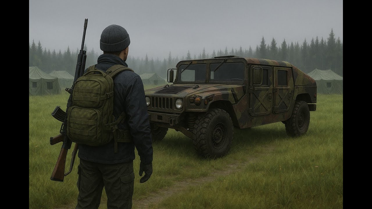 “Achei um Humvee numa base militar secreta – a maior descoberta do DayZ ...