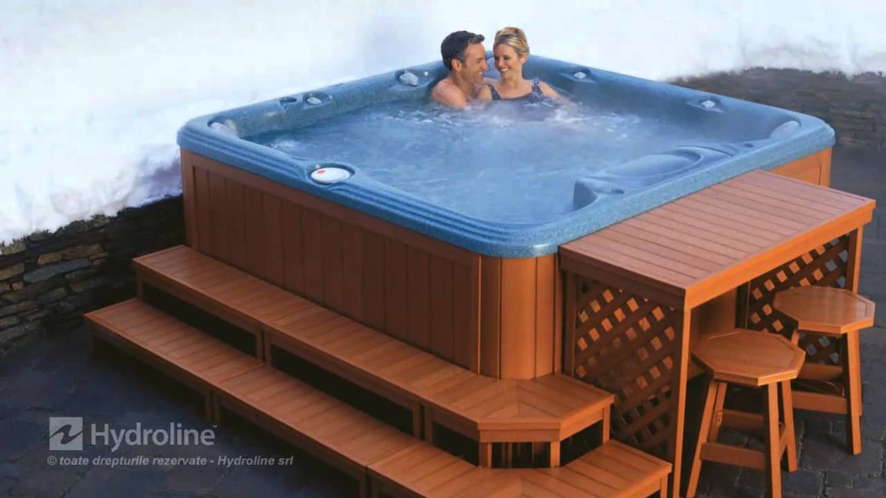 Cazi hidromasaj, Spa - Iarna "e" ca vara - YouTube