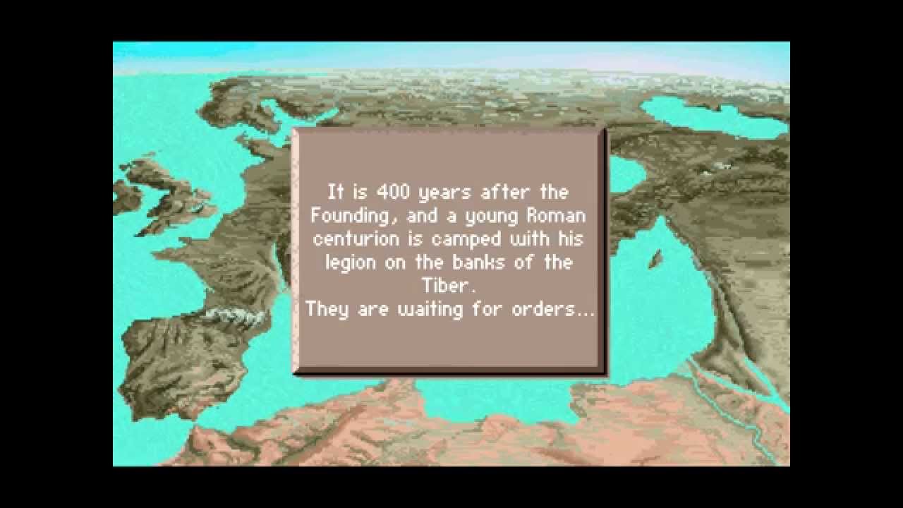 Computer game intros - Centurion: Defender of Rome (1990) - YouTube