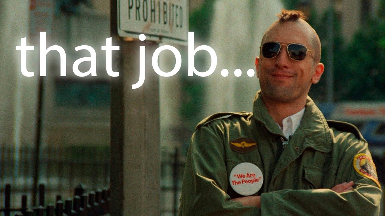 that job... | taxi driver edit - YouTube