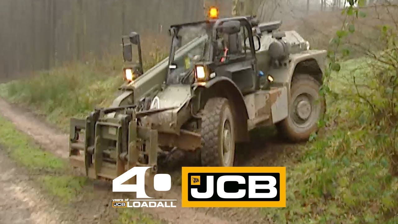JCB Defence 523M - Celebrating 40 Years of Loadall - YouTube
