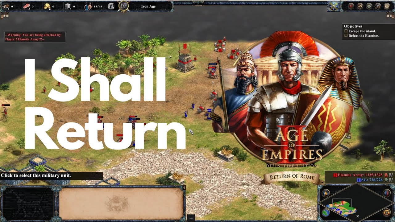 I Shall Return AoE 2: Return of Rome - Voices of Babylon | Episode 4 🔥⚔ ...