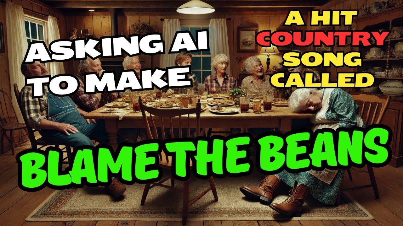 Asking Ai To Make A Hit Country Song Called Blame The Beans! - Full ...