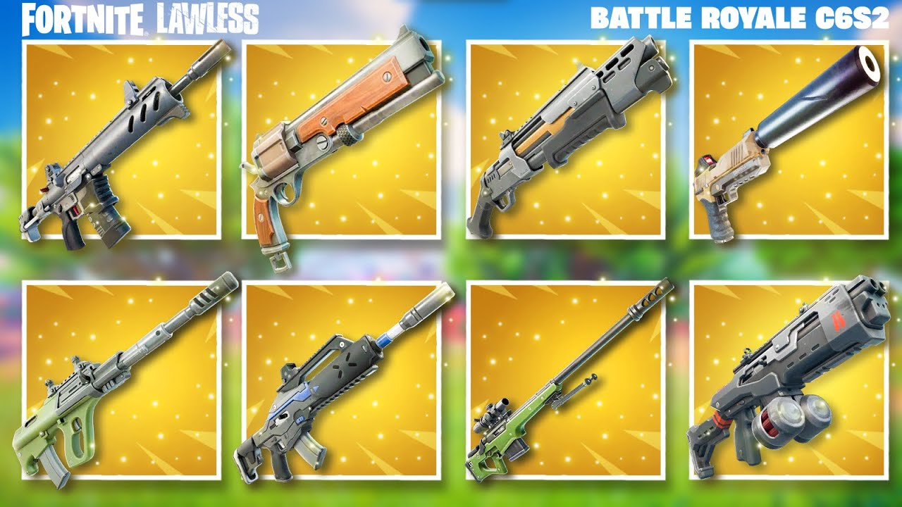 How to get *EVERY MYTHIC* in Chapter 6 Season 2, Lawless! Fortnite ...